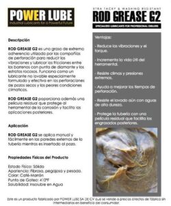 ROCSO | Grasa para Barras de perforación